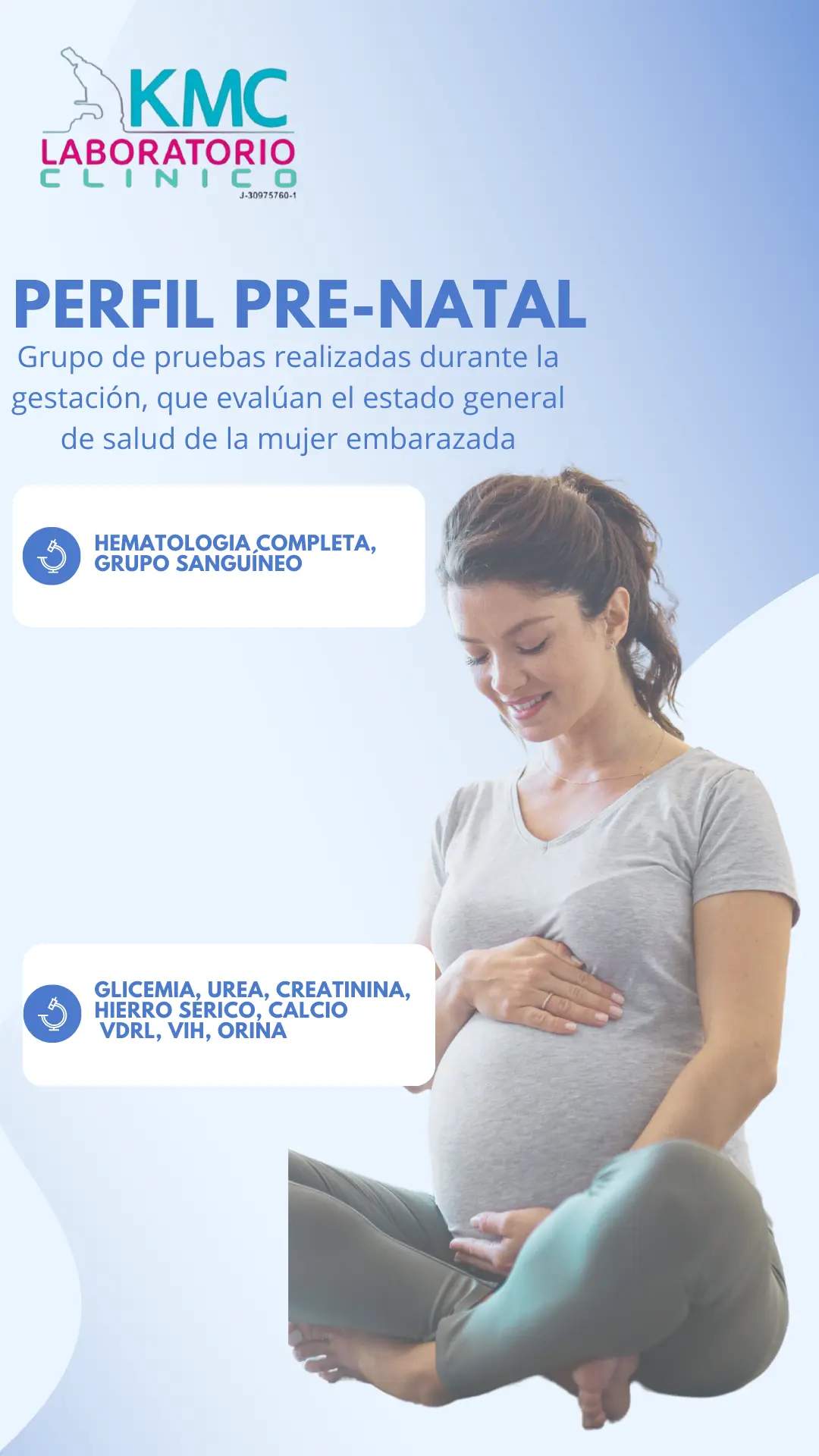 Perfil Pre-Natal - Tienda de KMC Laboratorio Clínico | Infoguia Venezuela