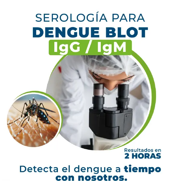 SEROLOGÍA PARA DENGUE BLOT – IgG/ IgM - Tienda de UNILAB Laboratorio ...